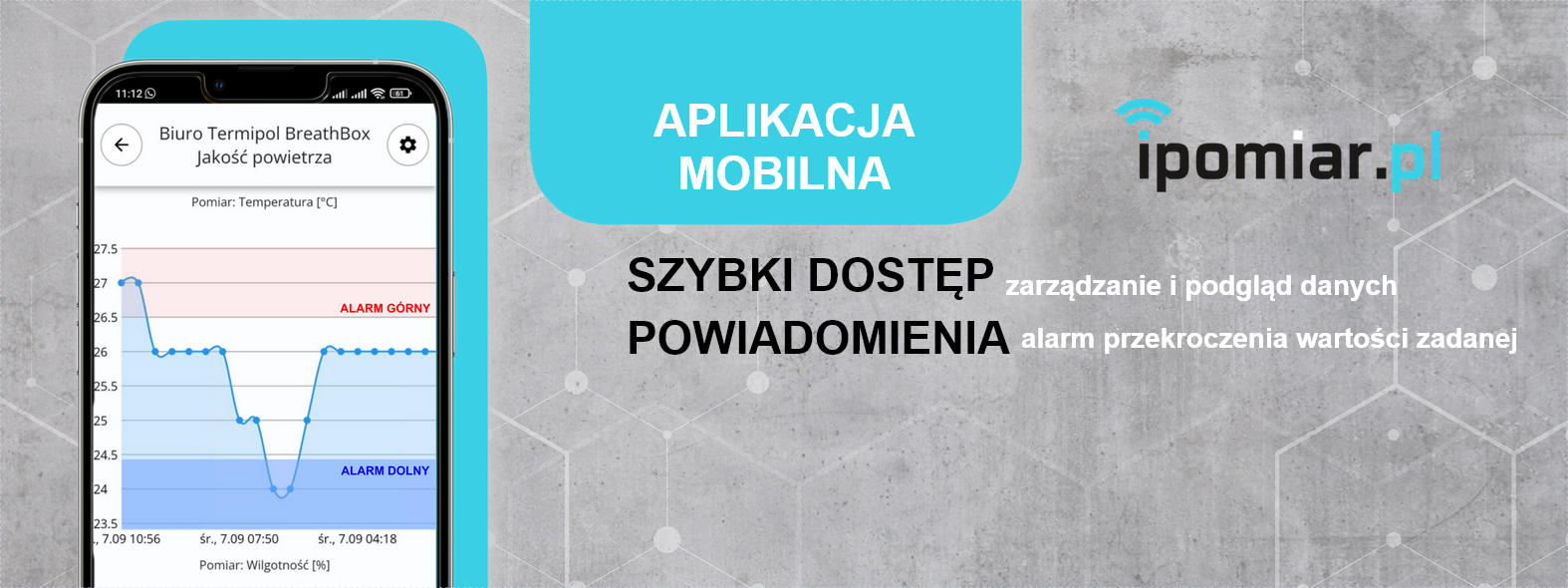 Temperature Logger Wi-Fi RT1 mini | Electronic store Termipol.pl